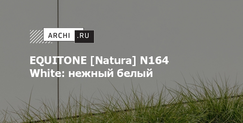 EQUITONE [Natura] N164 White: нежный белый